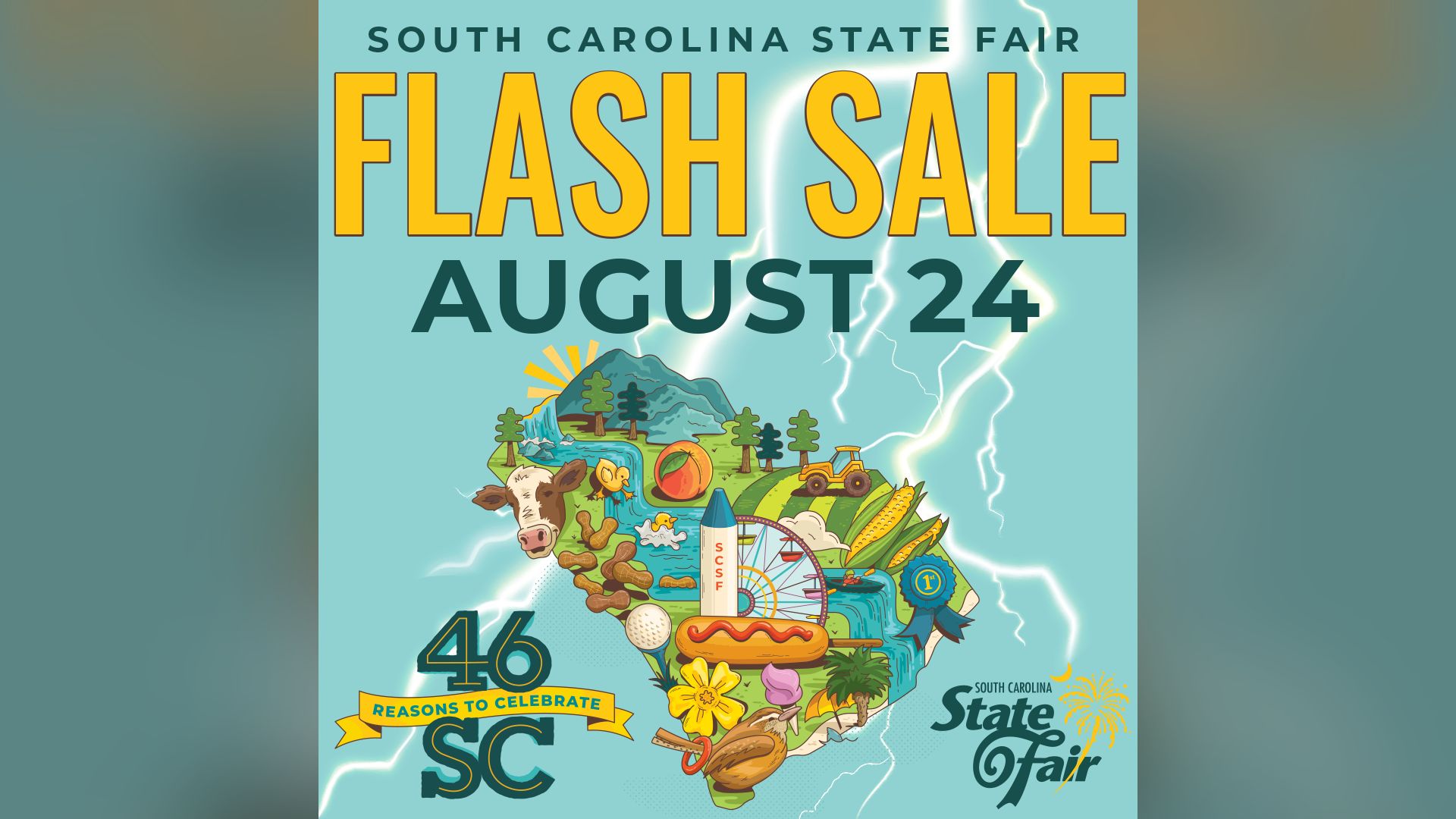 South Carolina State Fair announces flash sale to celebrate 46 counties